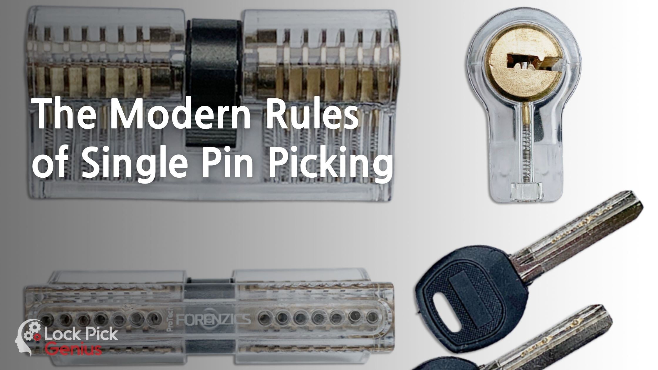 The Modern Rules of Single Pin Picking